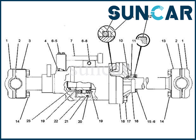 CA4F8420 4F-8420 4F8420 Packing For C.A.T Bulldozer 6A 7A 824S 8A 8SR